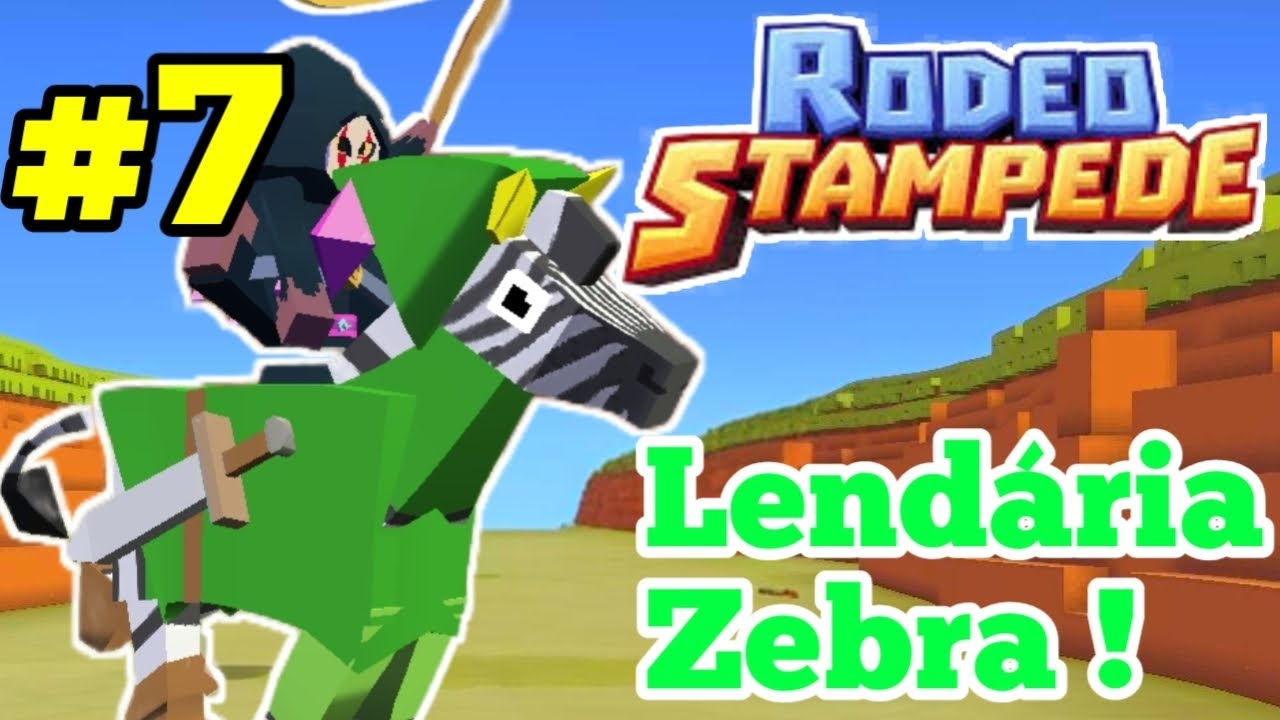 Zebra Lendária - Rodeo Stampede #7 - YouTube