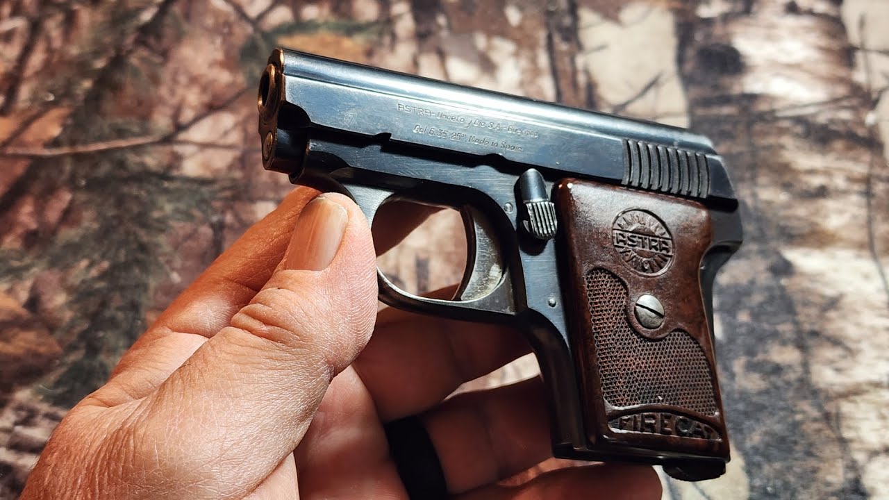 Astra Firecat 25acp! A Quality Pocket Pistol !!!!!!! #guns - YouTube