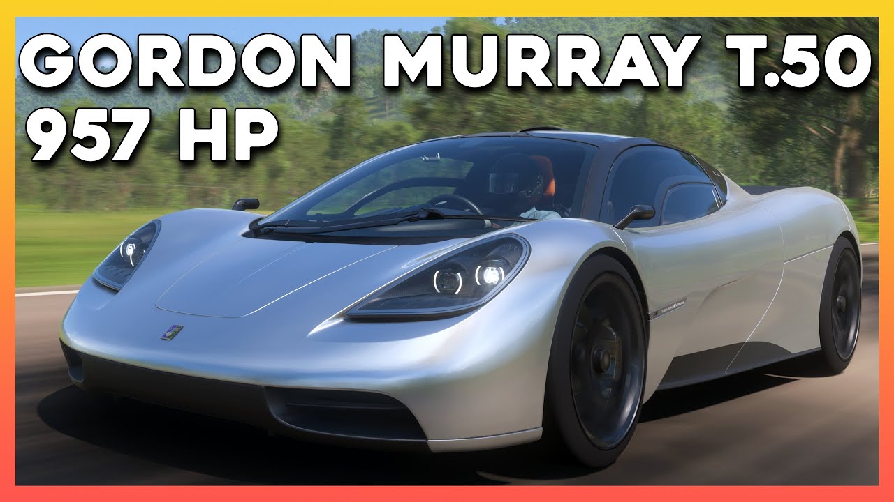 Gordon Murray T.50 Full Customization In Forza Horizon 5! (It Has Big ...
