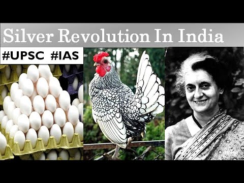 Silver Revolution in India-UPSC- Agricultural Revolutions In India ...