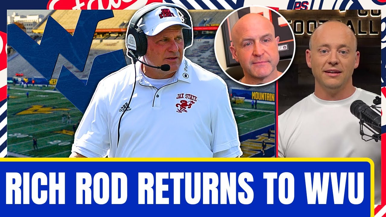 West Virginia Hires Rich Rodriguez - Josh Pate & Cole Cubelic Reaction ...