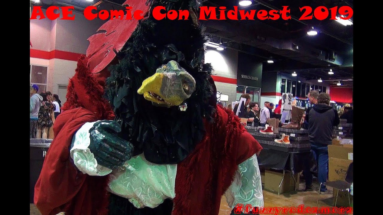 ACE Comic Con Midwest 2019 Cosplay by Fuzzy Red Camera - YouTube