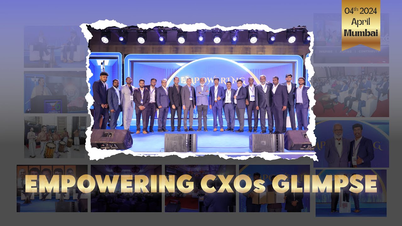 Celebrating the Success of Empowering CXO - Cyber Security Event - YouTube