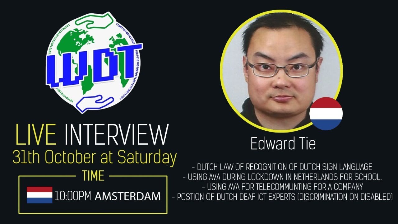 WDT LIVE INTERVIEW - Edward Tie - YouTube