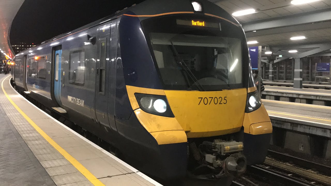 *First Ride* Southeastern (City Beam) class 707/0 707 025 Ride From ...