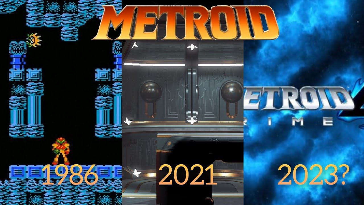 Evolution of Metroid Games 1986-2022/2023 | Metroid - Metroid: Dread ...