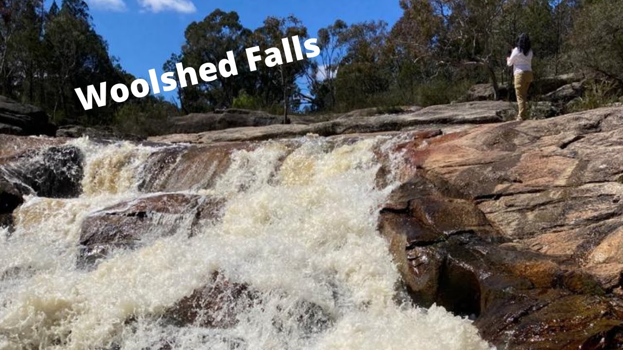 Amazing Waterfall - Water Race - River crossing - Woolshed falls - YouTube