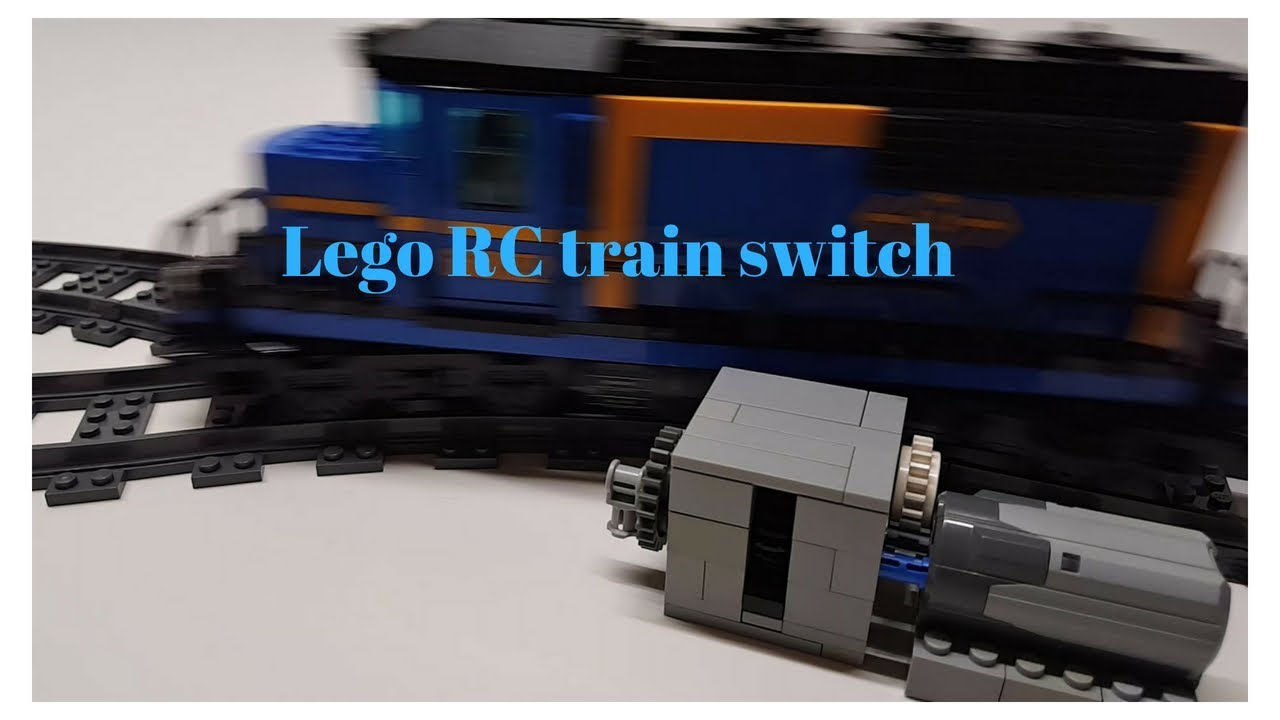 LEGO remote train switch - YouTube