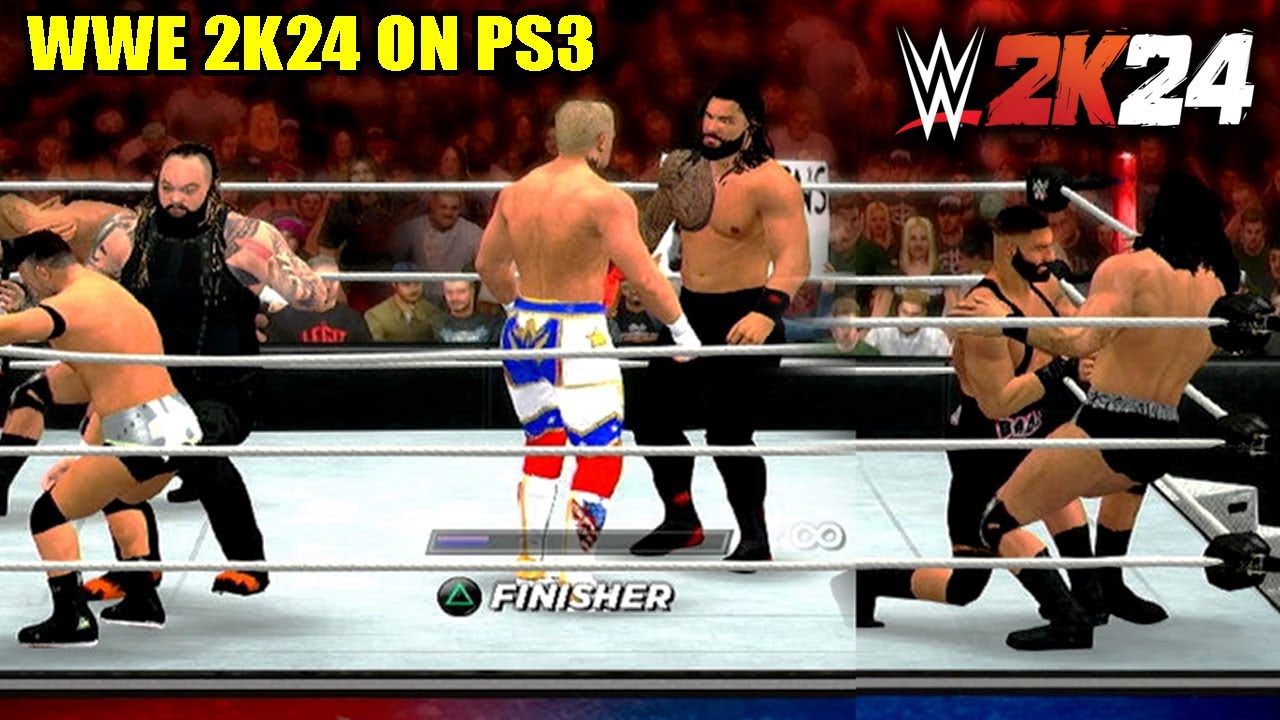 WWE 2K24 PS3 Gameplay! - YouTube