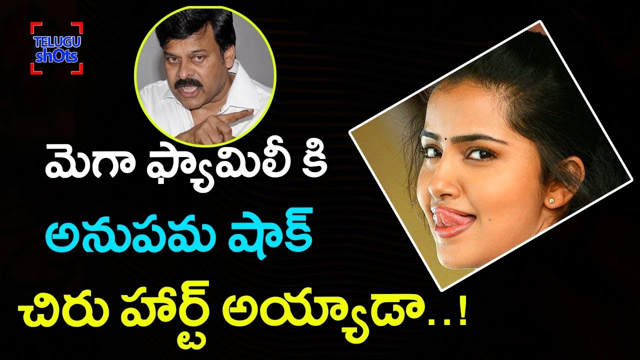 Chiranjeevi Disappoints With Anupama Parameshwaran Behavior Chiru Son
