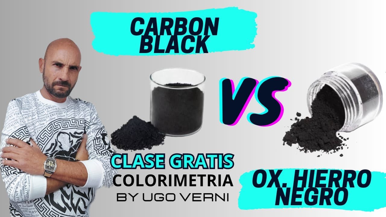 CLASE GRATIS COLORIMETRIA LA DIFERENCIA ENTRE NEGROS CARBON BLACK Y ...