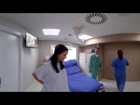 Vive la experiencia 360º de dar a luz en el Hospital Universitario La Zarzuela de Madrid.