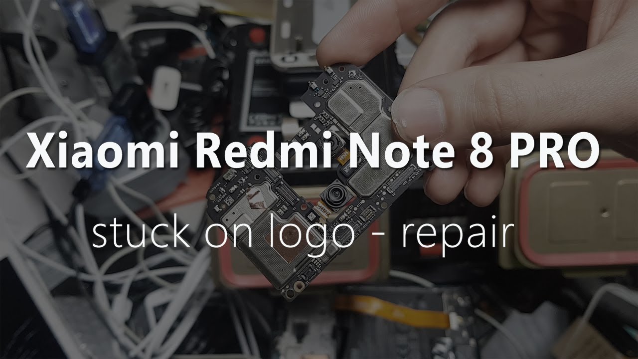 Xiaomi Redmi Note 8 PRO Stuck on logo - Repair Tutorial / se encuentra ...