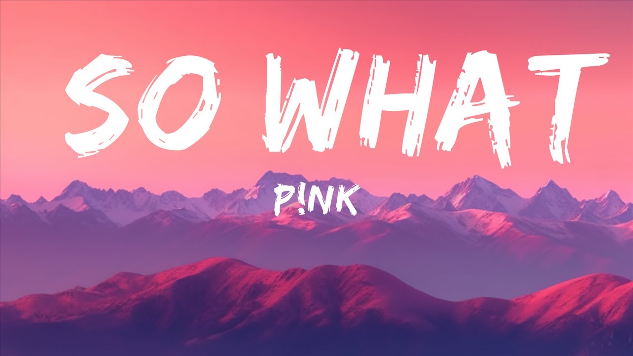 P!NK - So What (Lyrics) |15min Version - YouTube