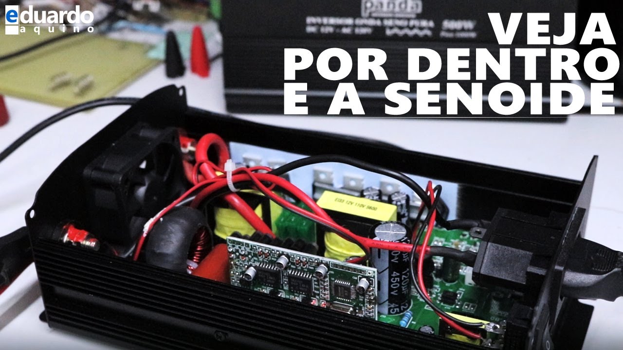 ABRI INVERSOR de Tensão OffGrid 500W PANDA Energia Solar - YouTube