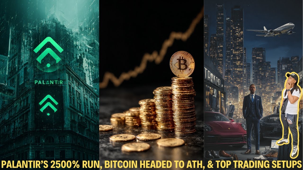 Palantir’s 2500% Run, Bitcoin Headed to ATH, & Top Trading Setups | The ...