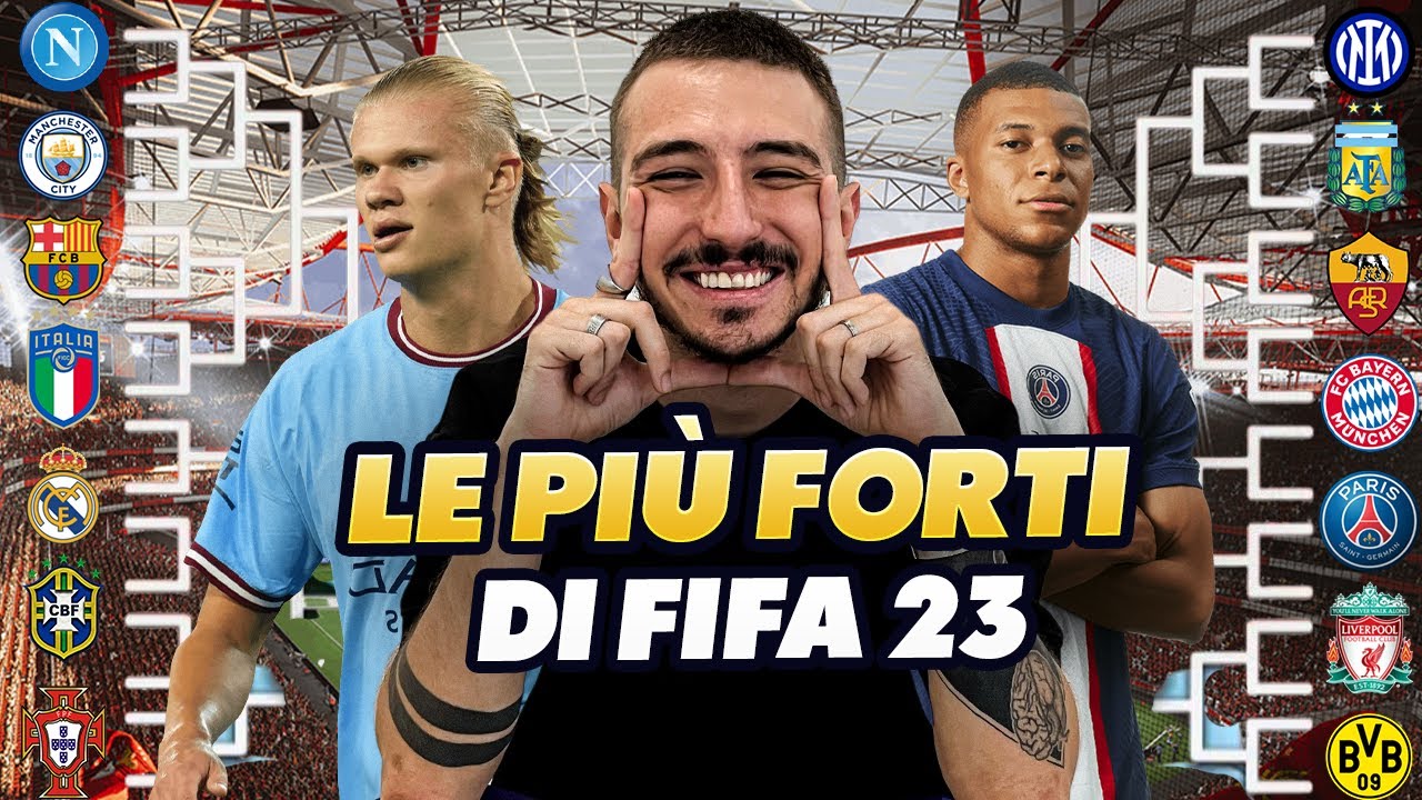 Ho creato UN TORNEO con le 32 squadre PIU' FORTI di FIFA 23! CI SONO 6 ...