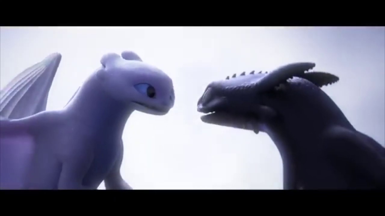 Toothless and Light Fury - Accidentally In Love - YouTube
