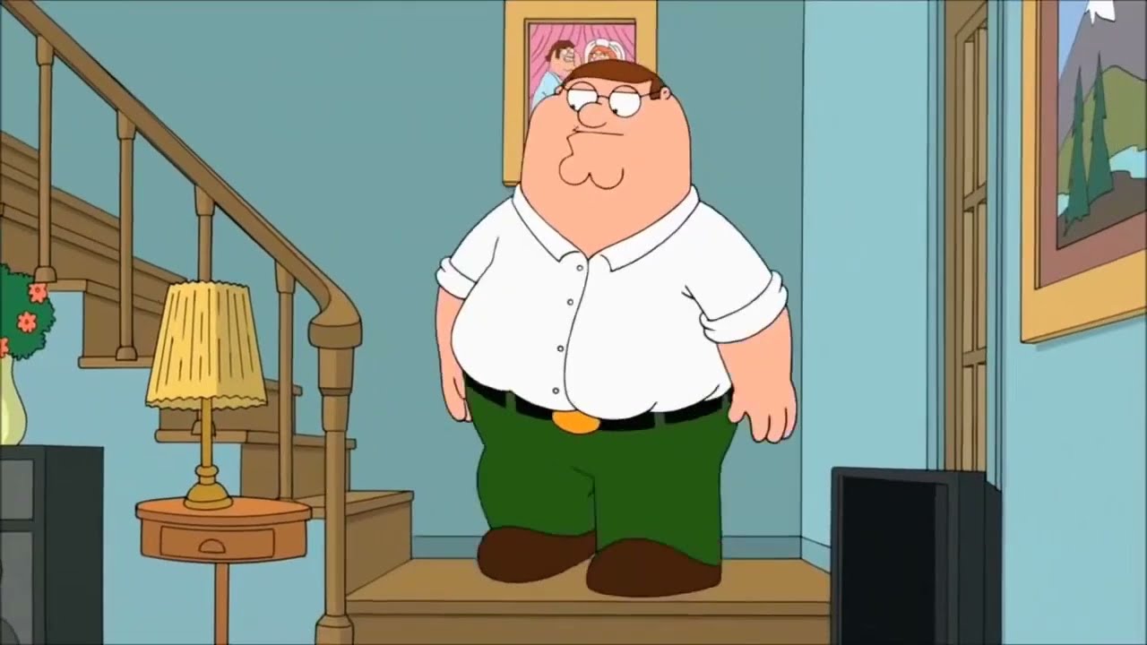 peter snaps his neck (glitchy edition) - YouTube