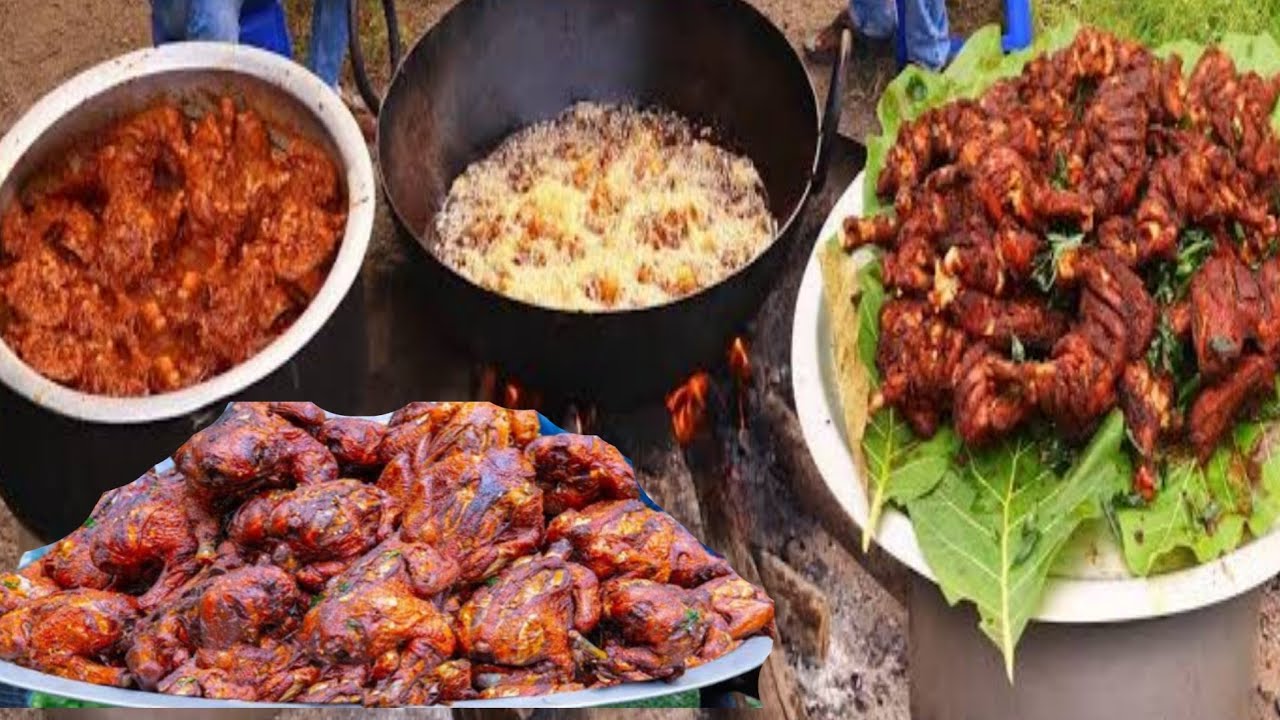 CHICKEN ROAST | Whole Fried Chicken Recipe Cooking in village | Free ...