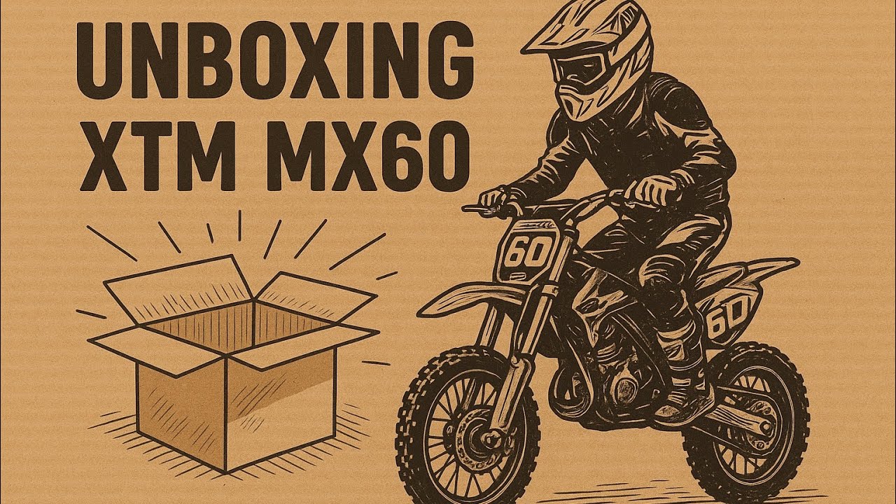 🎥 Xtreme Bikes Unboxing! XTM MX60 RACING 60cc – GoGo Kids Assembling ...