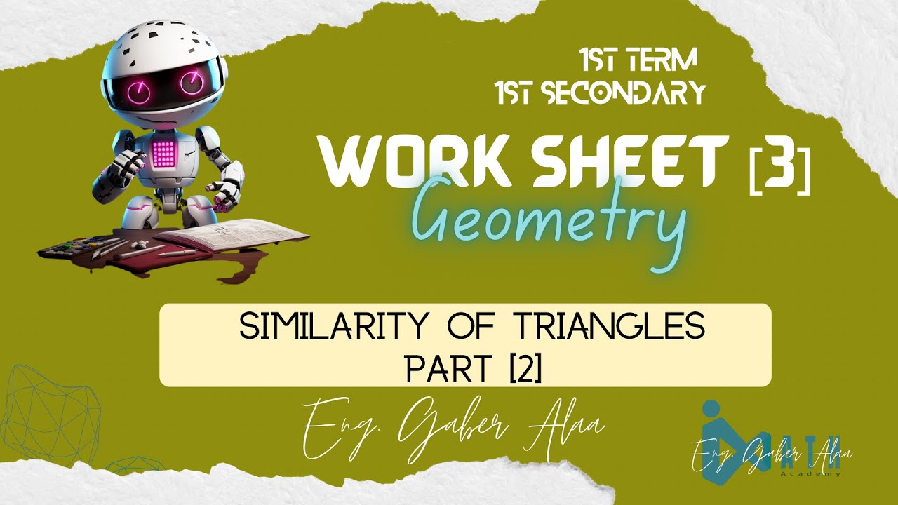 Worksheet [3]Geometry 1st Secondary - YouTube