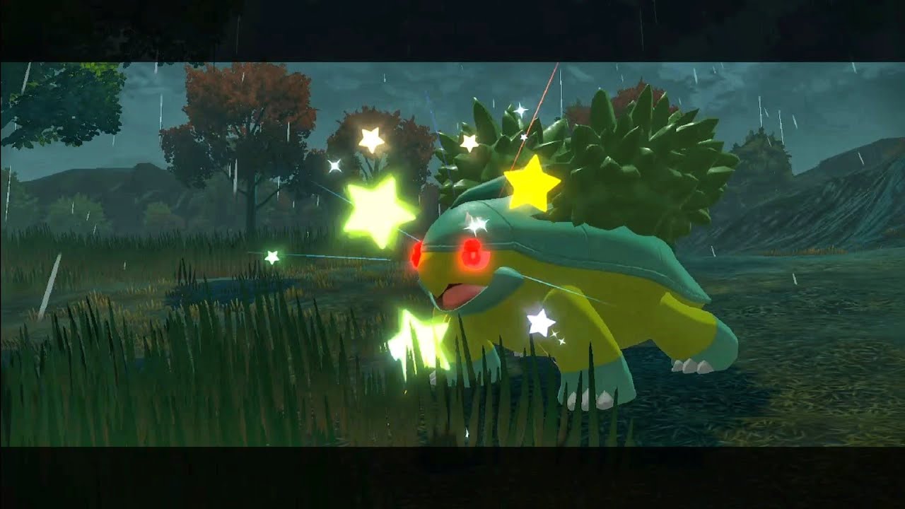 Shiny Alpha Grotle - Pokemon Legends Arceus - YouTube