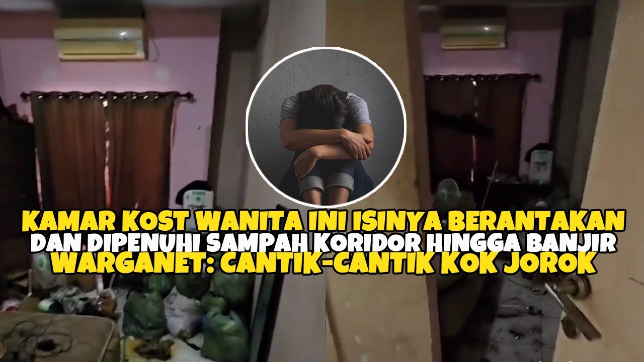 Viral Kamar Kos Cewek Ini Berantakan Dan Dipenuhi Sampah Koridor