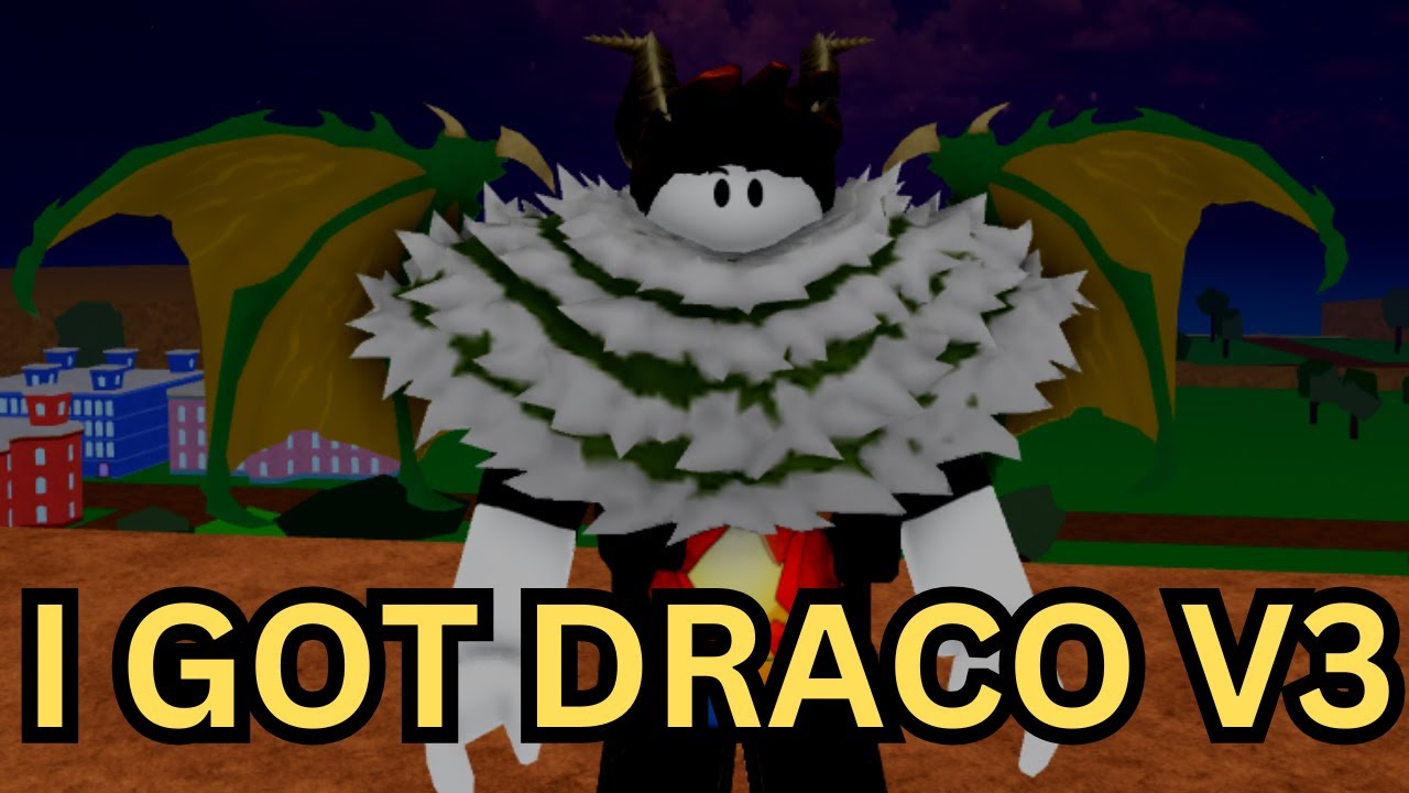 "🐉 UNLEASHING DRACO V3! Power Beyond Limits in Blox Fruits - YouTube