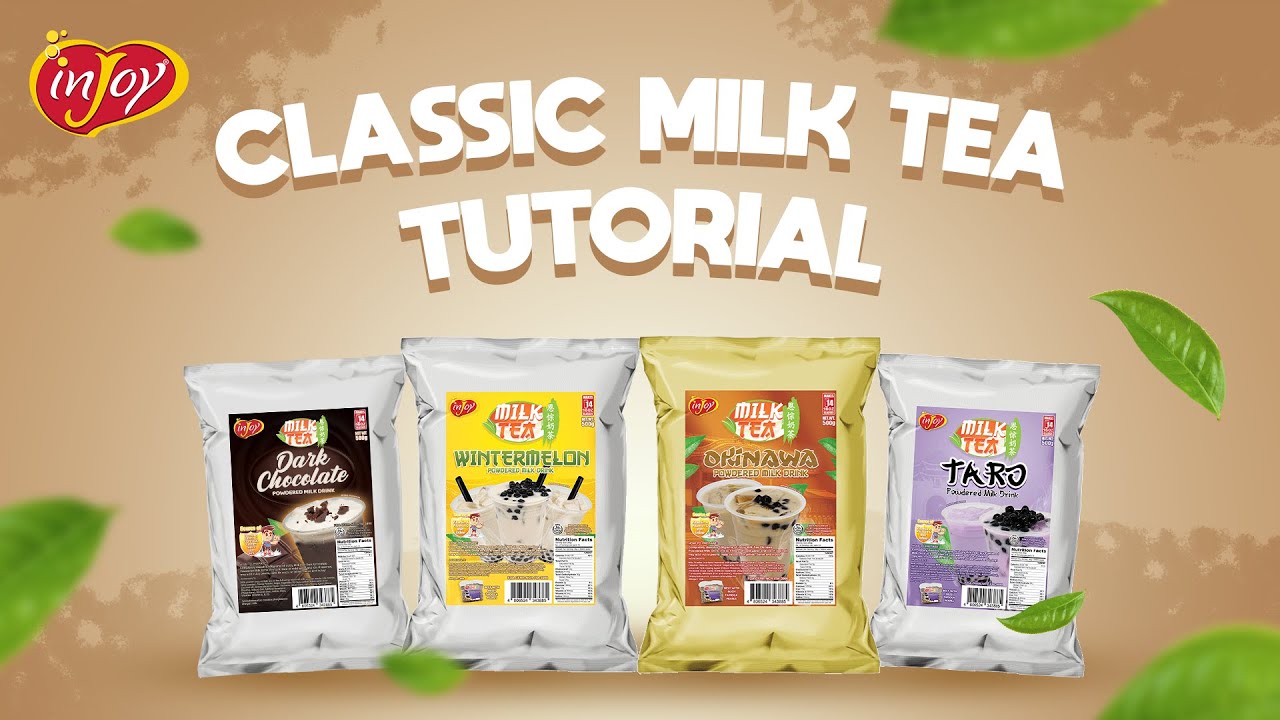 4 Basic Milk Tea Recipes you can do for your business | Classic Milk ...