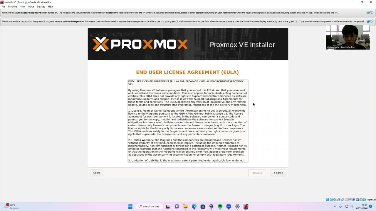 Tutorial Install Virtual Box di Laptop dan Mikrotik di Proxmox - YouTube