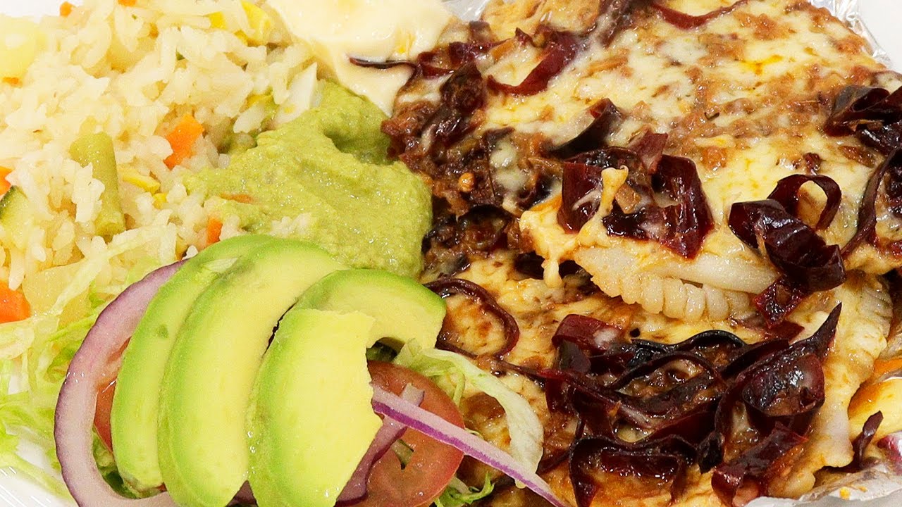 Filete de pescado al ajillo gratinado - YouTube