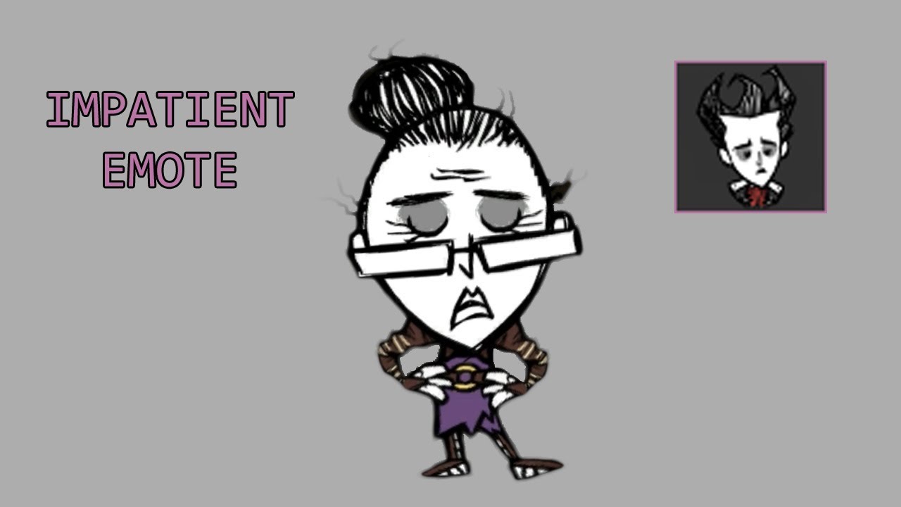 Impatient Emote [Dont Starve Together Forge Emote Skins] - YouTube