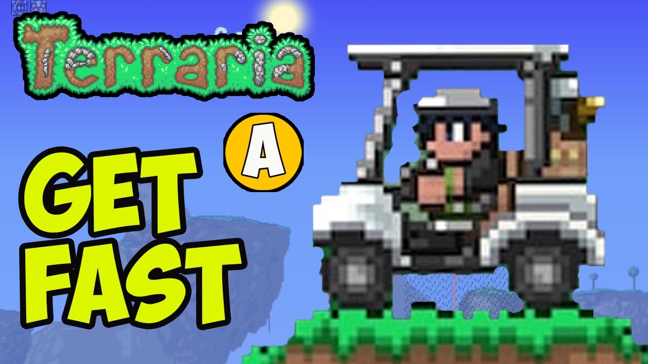 Terraria how to get Golf Cart Mount (EASY) | Terraria Golf Cart Mount ...