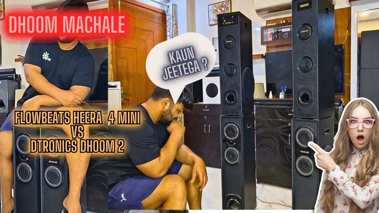 Flowbeats Heera 4 Mini VS Dtronics Dhoom 2 #heera4pro #heera4mini # ...