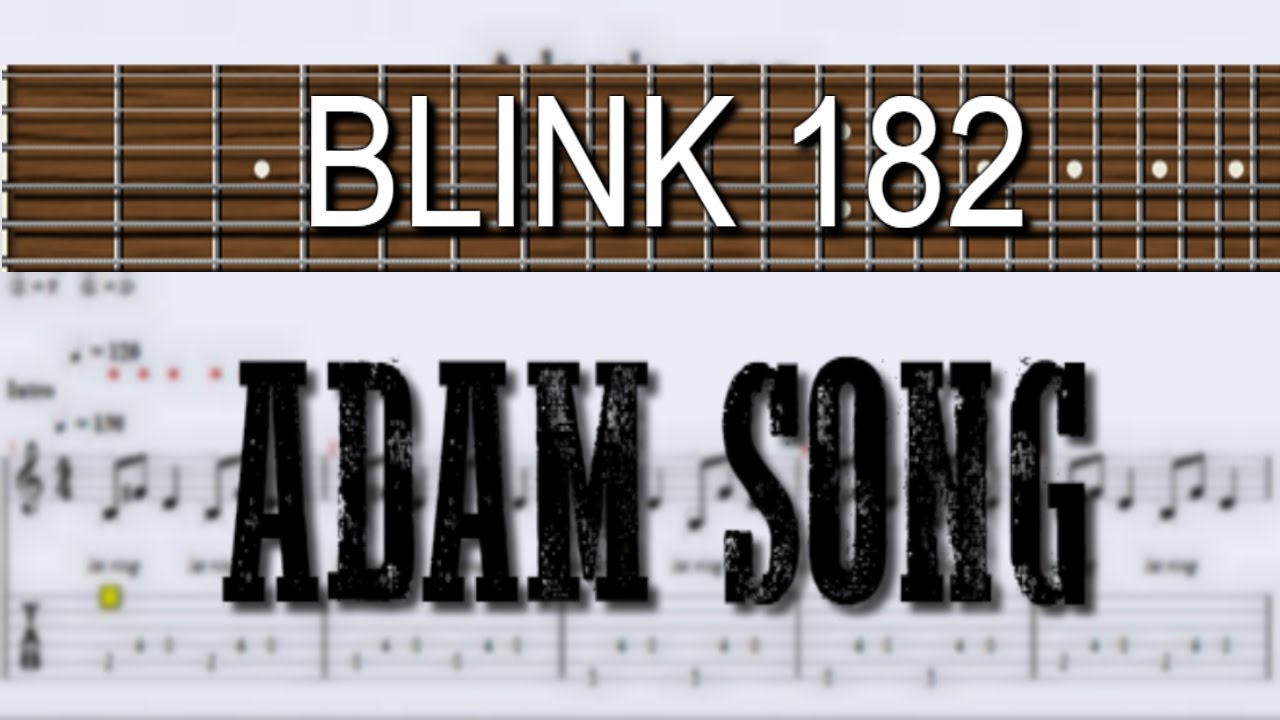 Como tocar Adam Song - BLINK 182 en Guitarra - YouTube