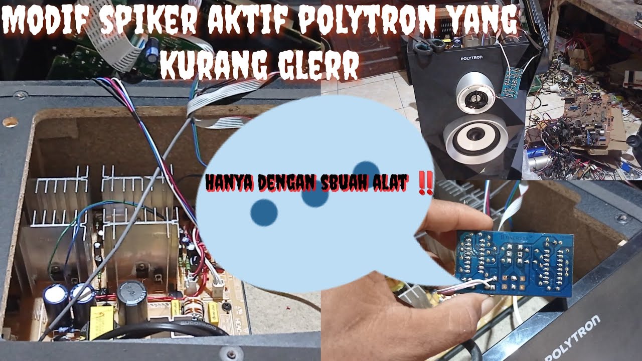cara modif spieker polyton yang kurang glerr‼️simak sampai habis jngan di skip"‼️ - YouTube