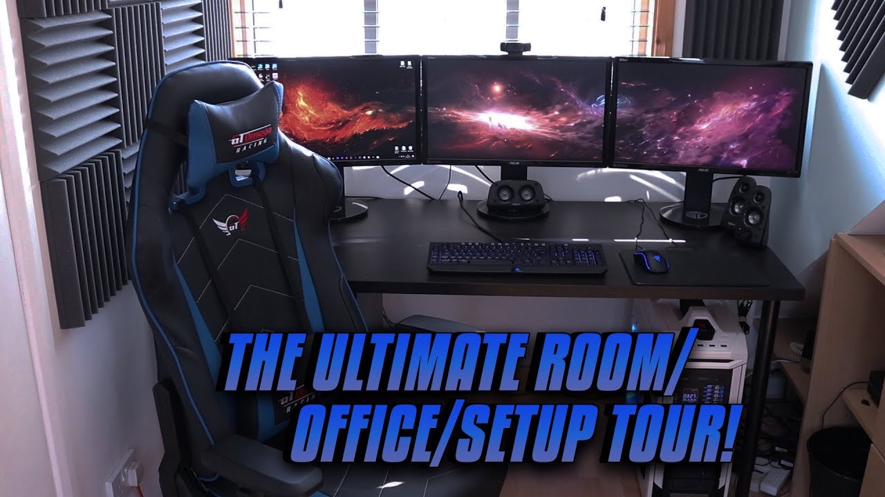 MY BRAND NEW ULTIMATE OFFICE/ROOM/SETUP TOUR 2017!!! 😱🔥😍 - YouTube