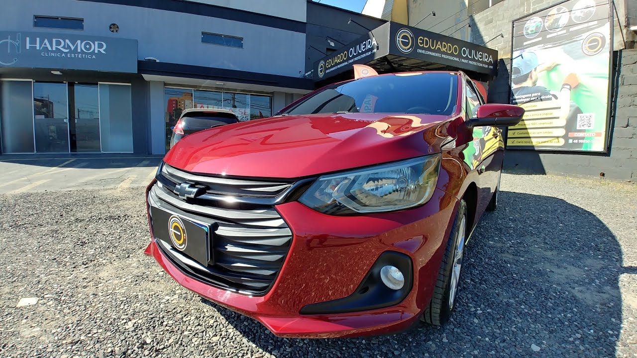 CHEVROLET ONIX: Upgrade de Estilo com Chrome Delete e Faróis Fumê - YouTube