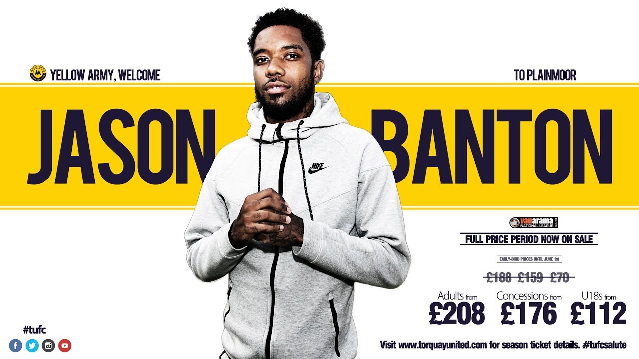 Official TUFC TV | Jason Banton Signs for TUFC 20/06/18 - YouTube