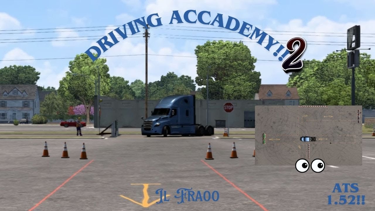 [V. 1.52] American Truck Simulator - Driving Accademy 2!! - YouTube