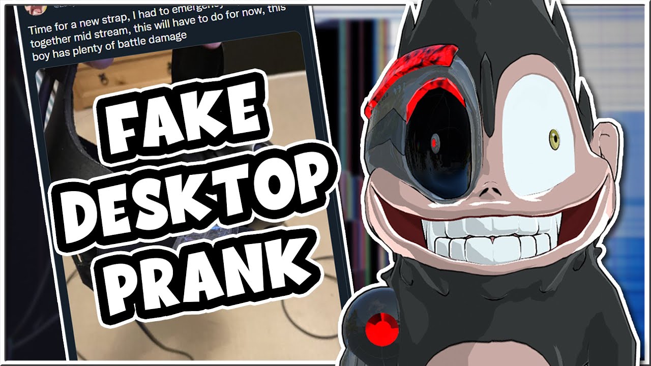 Fake Desktop Prank | VRChat (Funny Moments) - YouTube