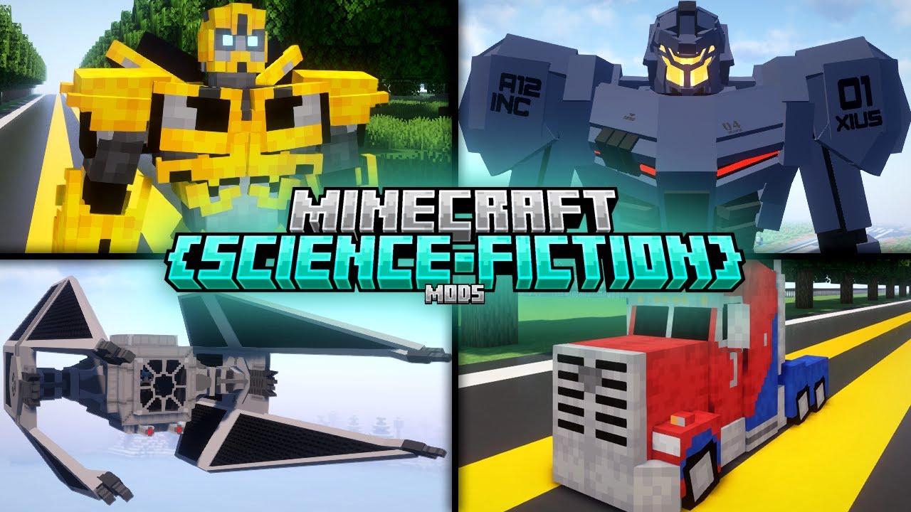 12 Best Minecraft Sci-fi Mods ! (2025) - YouTube