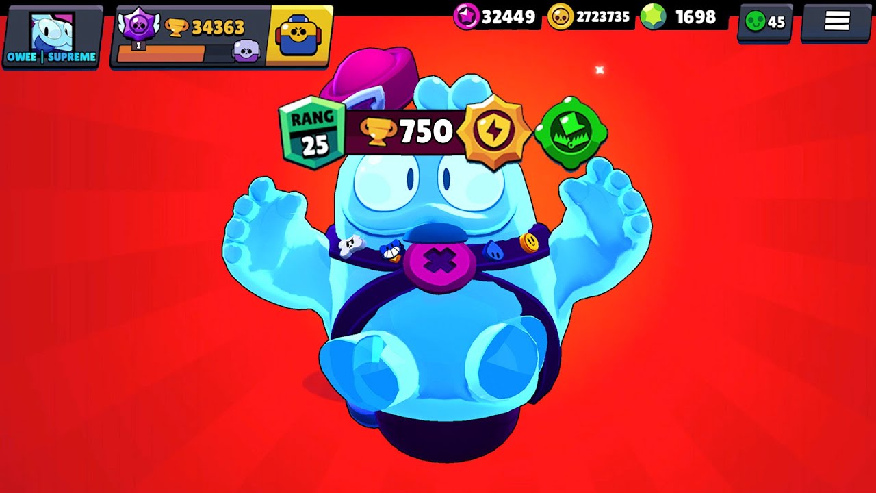 SQUEAK 750 TR RANG 25 sur BRAWL STARS - YouTube