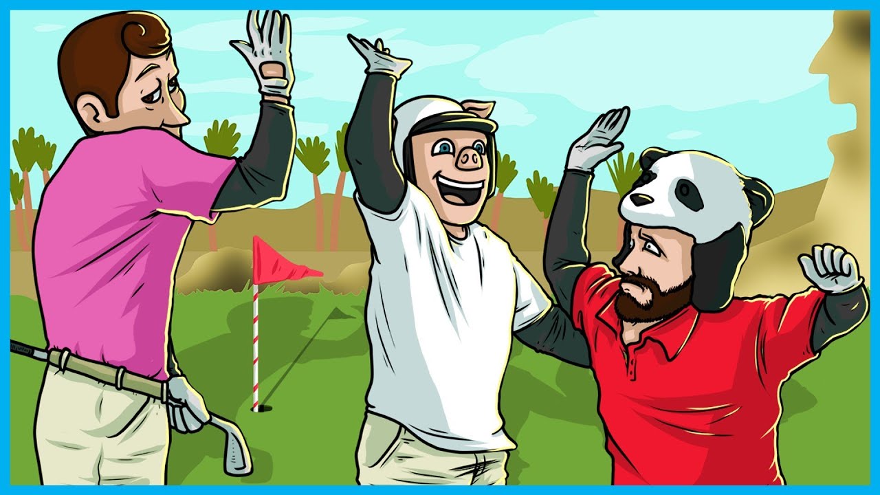 MINI GOLF RAGE!! Golf With Friends Funny Moments! - YouTube