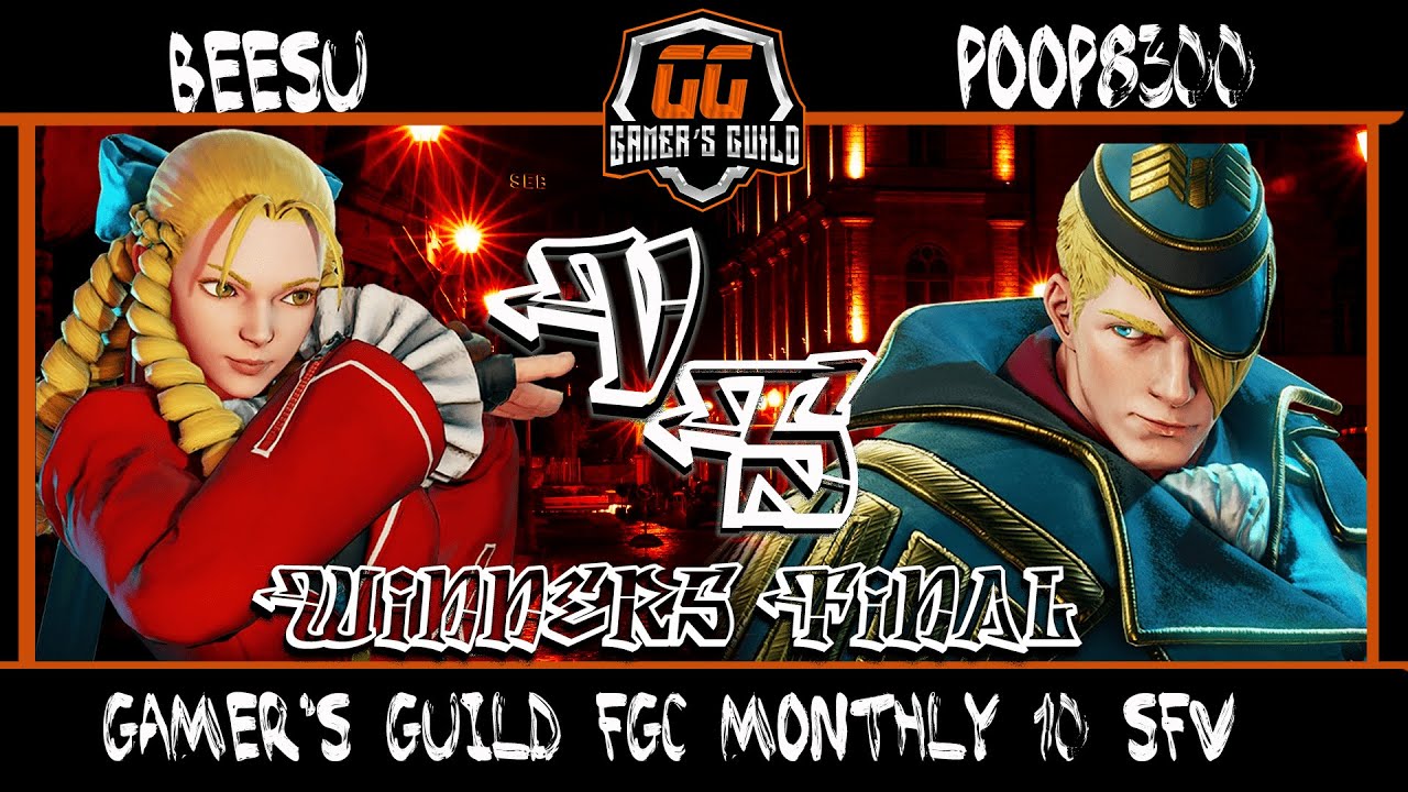 Gamer's Guild FGC Monthly 10 SFV: Winners Final | Beesu vs poop8300 ...