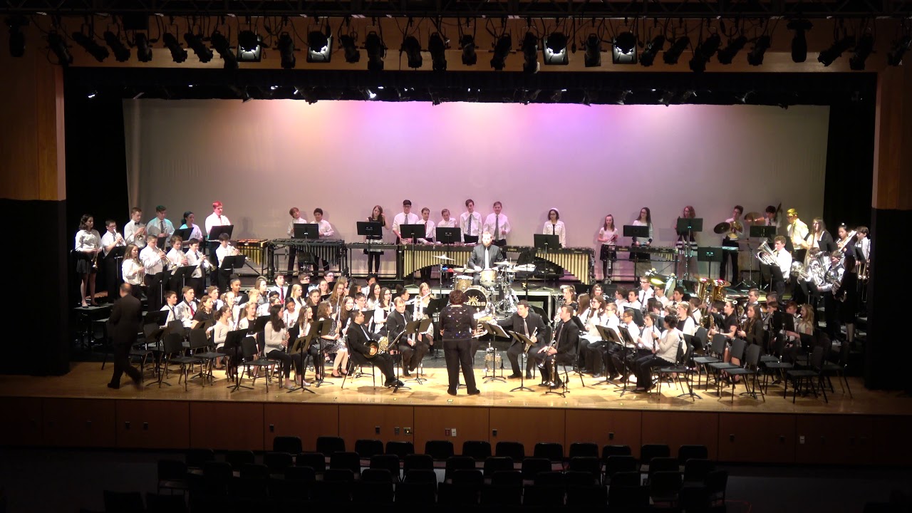 Dallas Brass featuring Horseheads Middle School Bands - YouTube