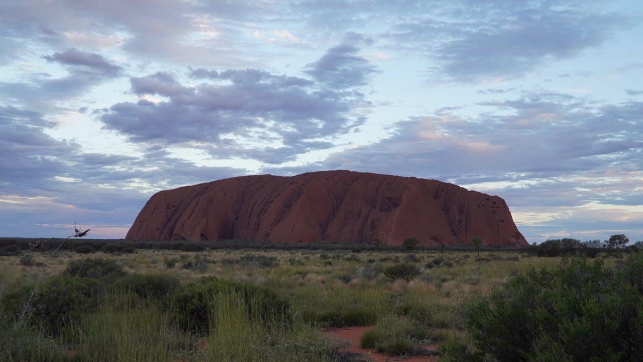 Drone Footage Uluru, Mount Conner, Kata Tjuta, Kings Canyon, Northern ...