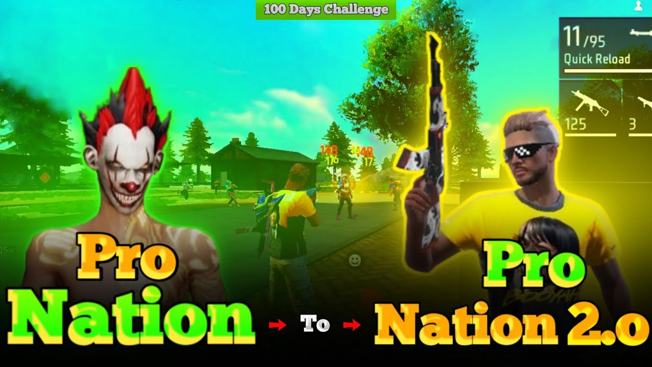 Pro Nation To Pro Nation 2.o || 100 Days Challenge With Pro Nation ...