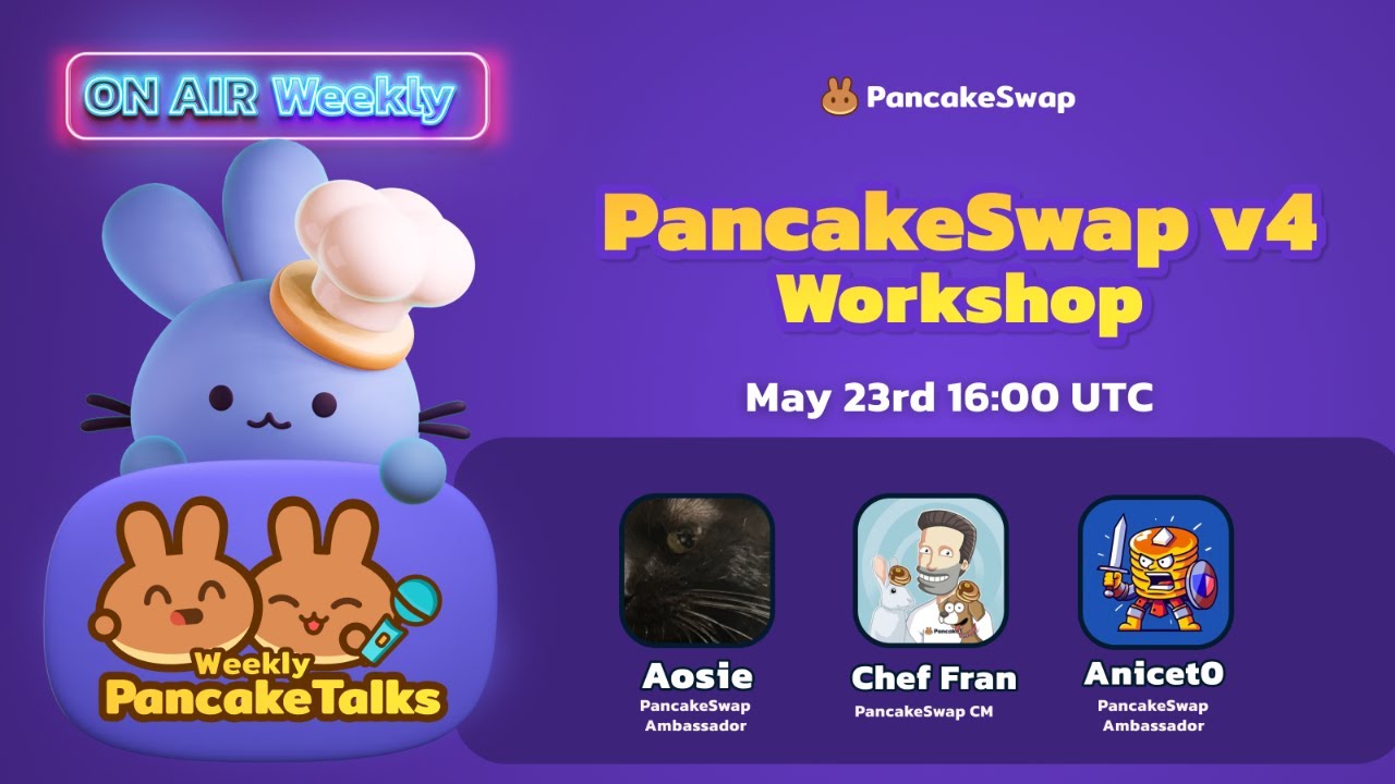 PancakeTalks - PancakeSwap v4 Workshop - YouTube
